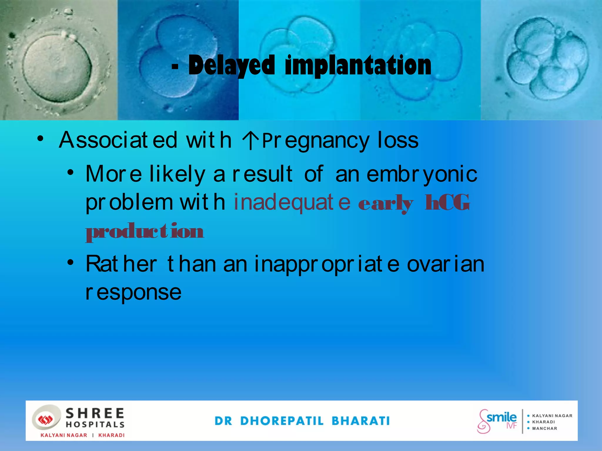 Luteal Phase - Clinical Point of View - By Dr Dhorepatil Bharati | PPT