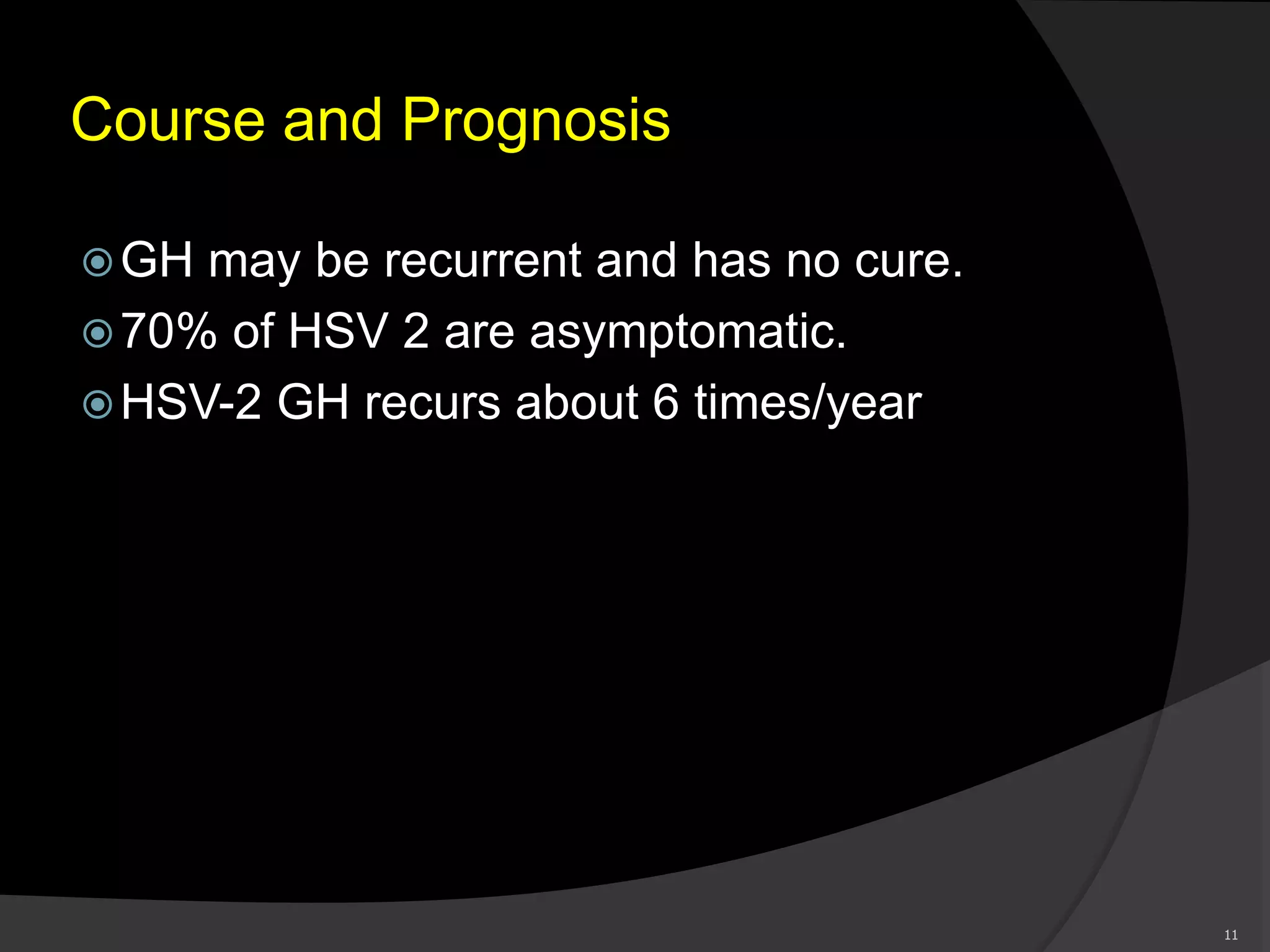 19. Genital herpes | PPTX | Infectious Diseases | Diseases and Conditions