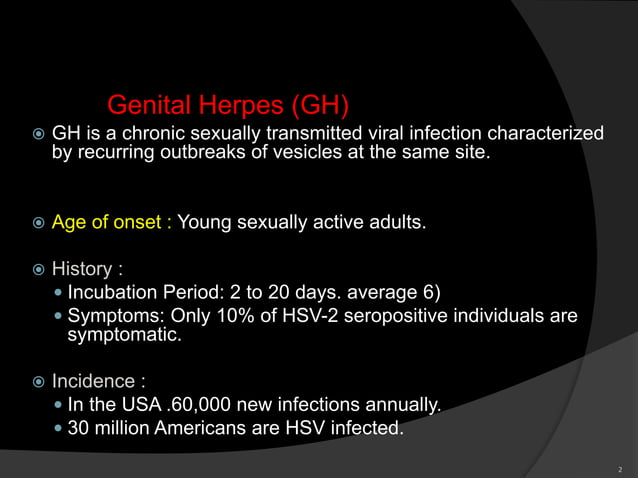 19. Genital herpes | PPTX | Infectious Diseases | Diseases and Conditions