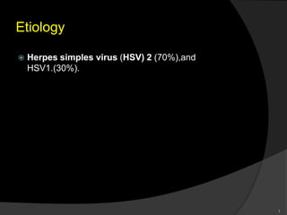 19. Genital herpes | PPTX | Infectious Diseases | Diseases and Conditions