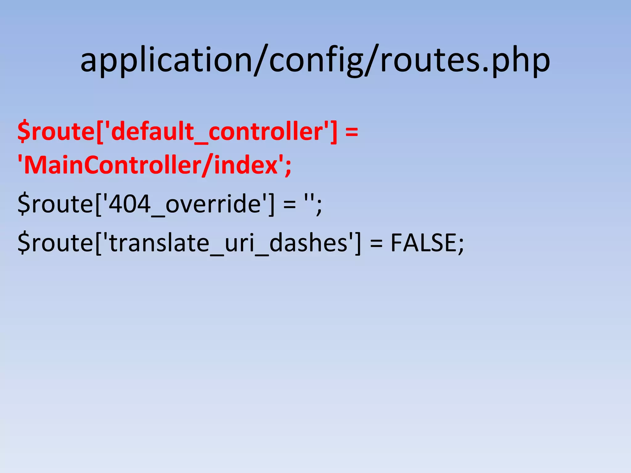 19. CodeIgniter imagini in mysql | PPTX | Databases | Computer Software and Applications