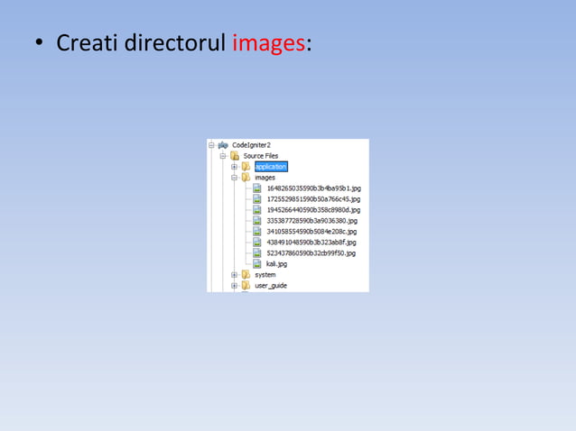 19. CodeIgniter imagini in mysql | PPTX | Databases | Computer Software and Applications