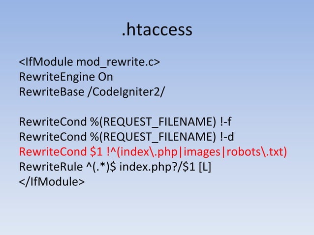 19. CodeIgniter imagini in mysql | PPTX | Databases | Computer Software ...