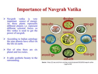 Navgrah Vatika for sustainable income | PPTX