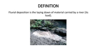 REVISION AS CAMBRIDGE GEOGRAPHY: RIVERS - FLUVIAL DEPOSITION | PPT