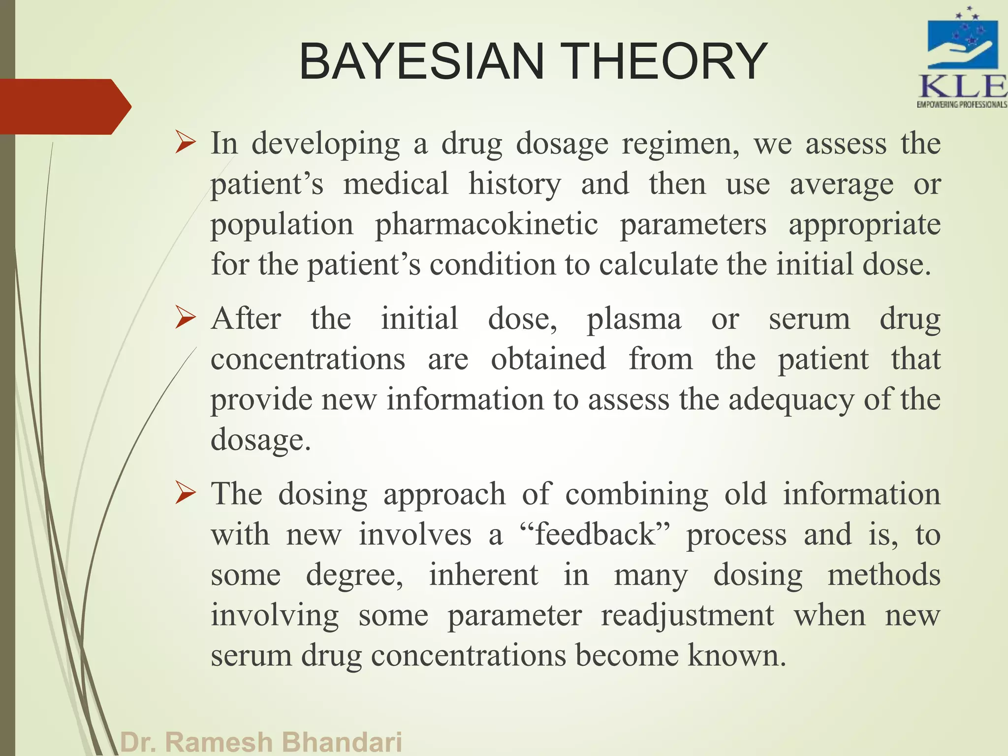Population pharamacokinetics | PPTX