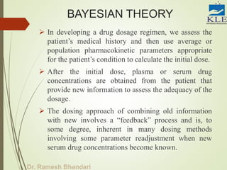 Population pharamacokinetics | PPTX