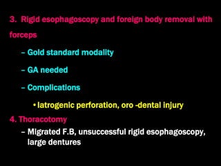 19. foreign bodies in aerodigestive tract | PPT