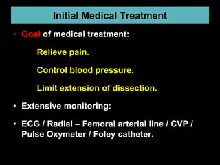 Type B AORTIC DISSECTION | PPTX