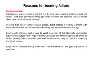 Motor Bearings | PPTX