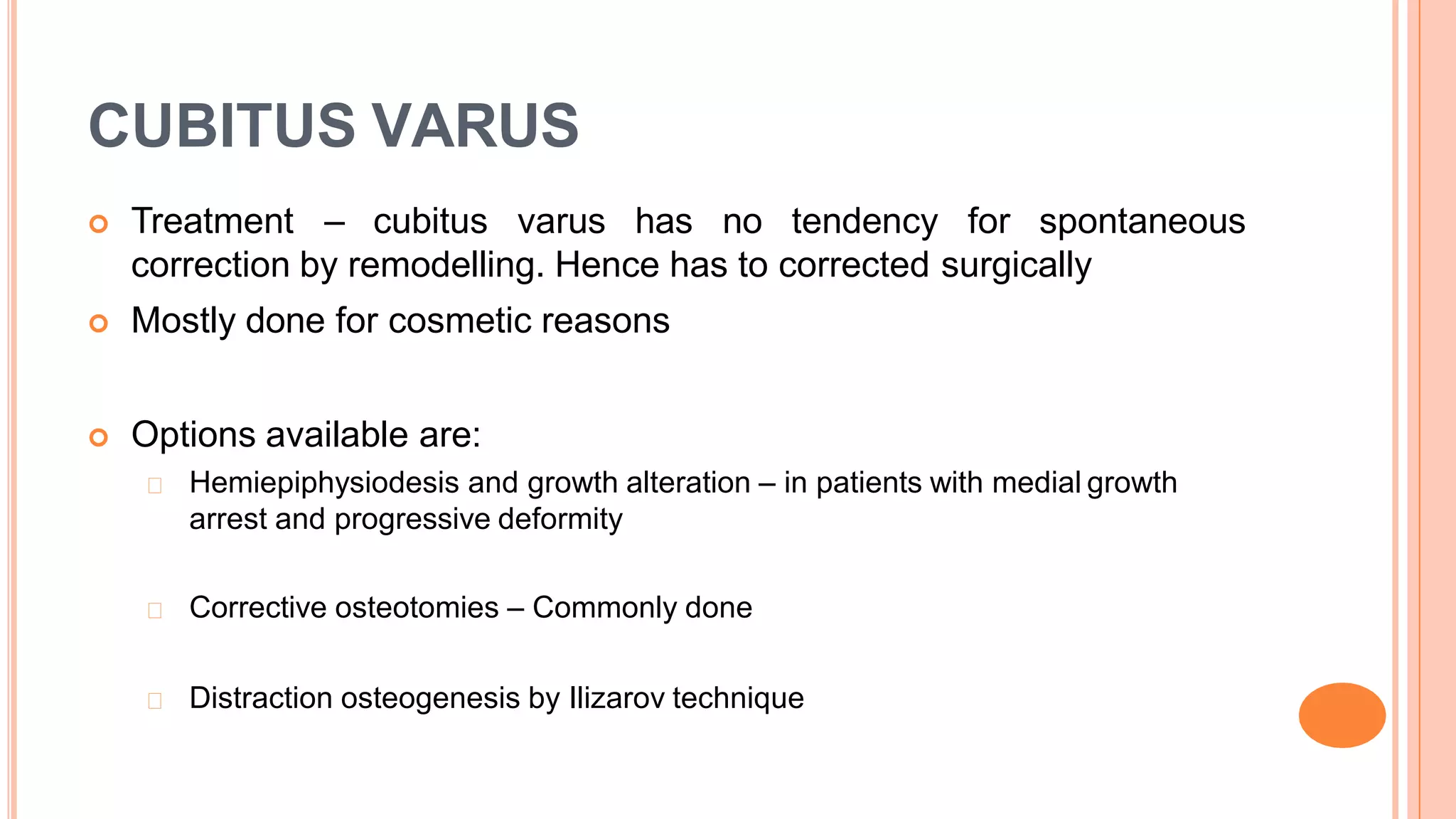 Cubitus varus and valgus | PPTX