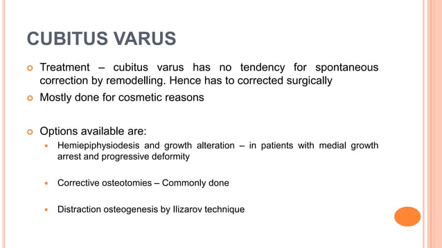 Cubitus varus and valgus | PPTX | Death, Injury, or Military Conflict ...