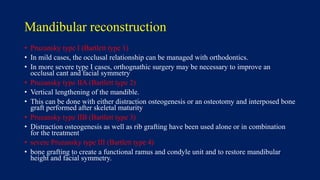 Craniofacial Microsomia and Hemifacial Atrophy | PPTX
