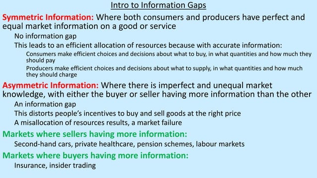 Information Gaps | PPT