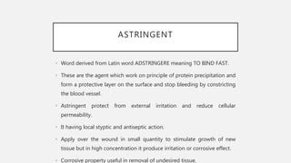 ASTRINGENT | PPTX