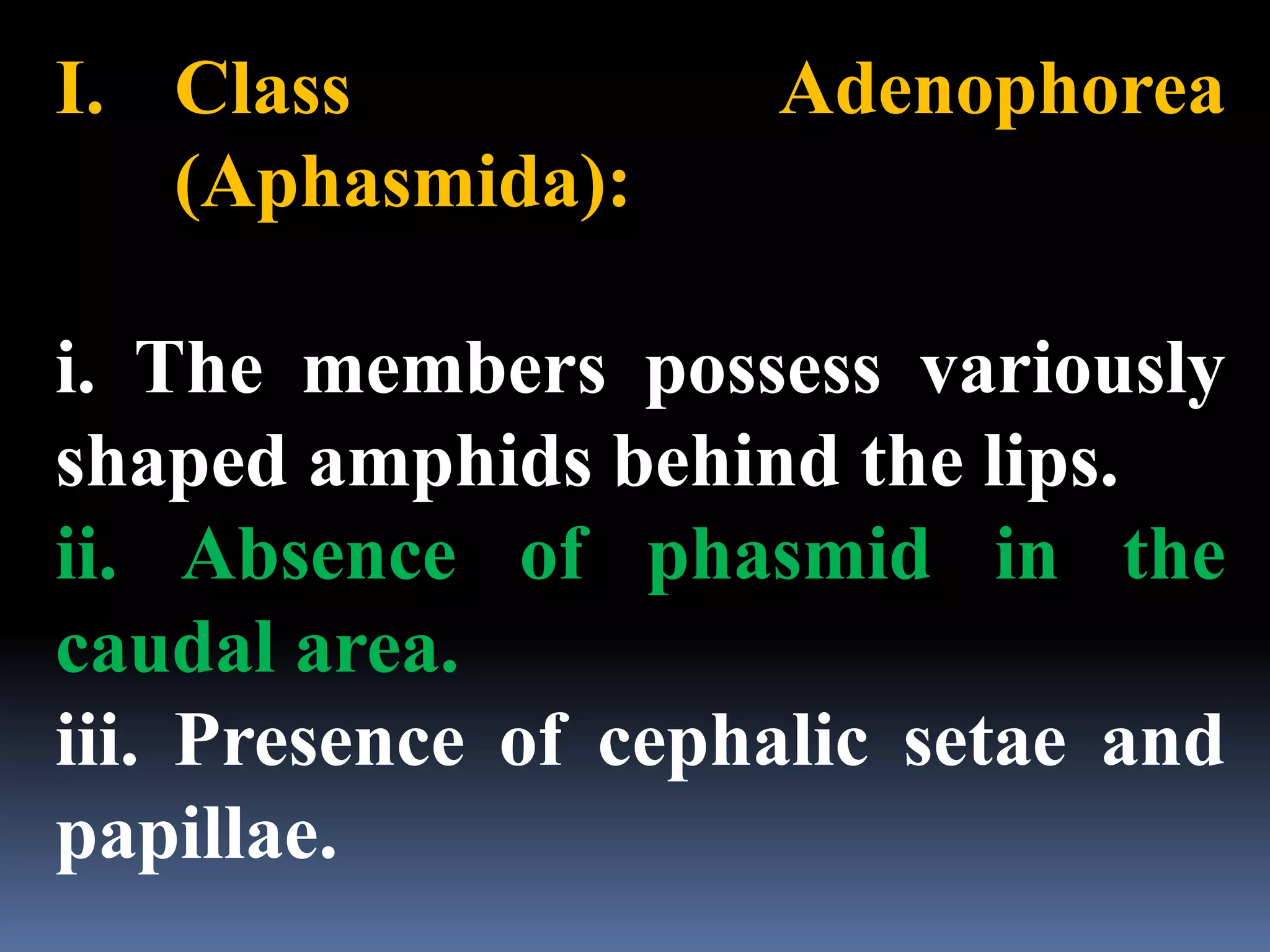 Nemathelminthes classification | PPTX