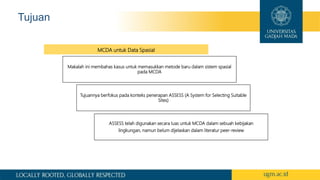 Multi Criteria Decision Analysis-Hierarki Analitik & Peran Metode ...