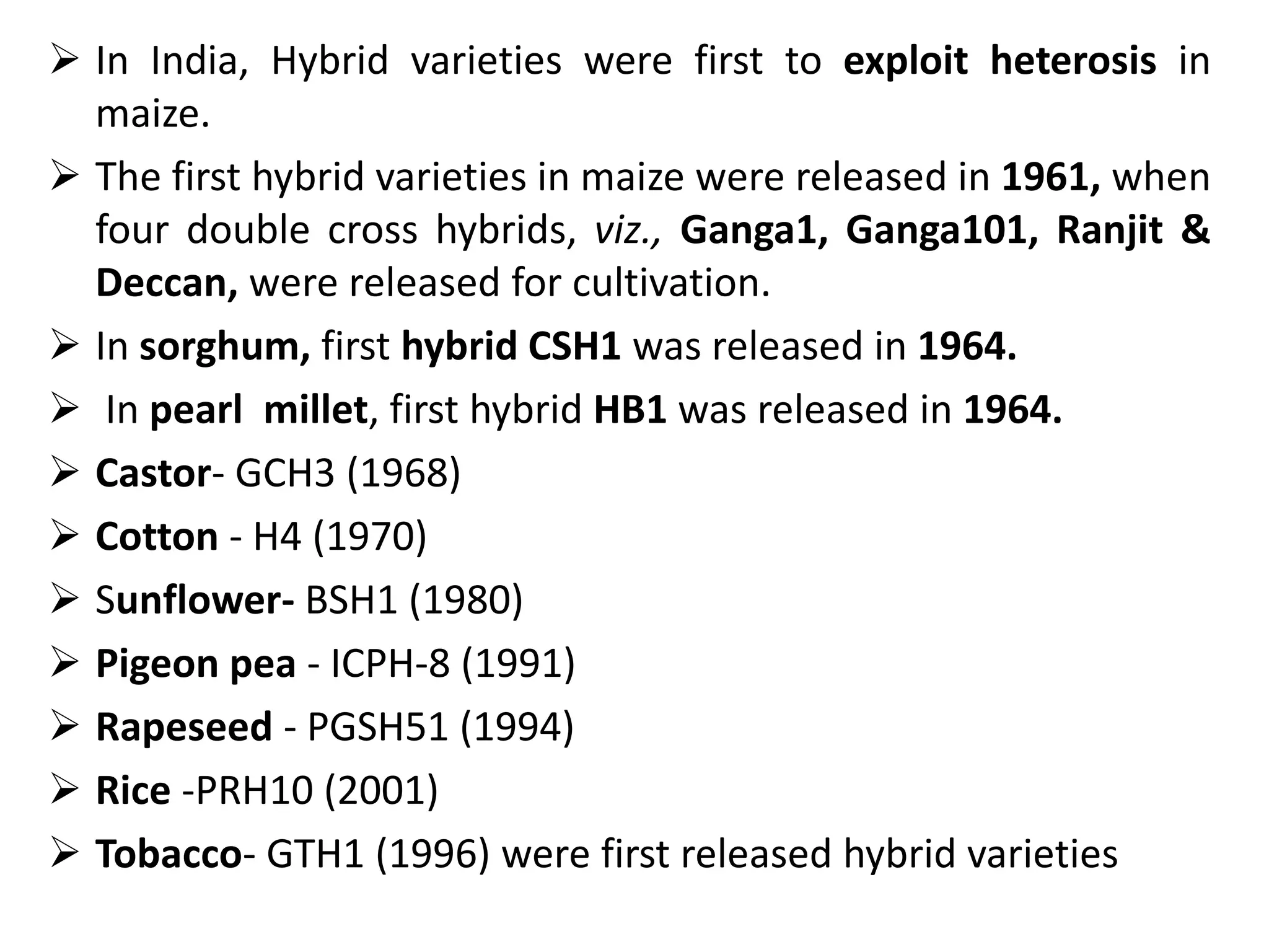 19. inbred lines development | PPTX