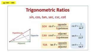 SUEC 高中 Adv Maths (Trigo Function Part 1) | PPT