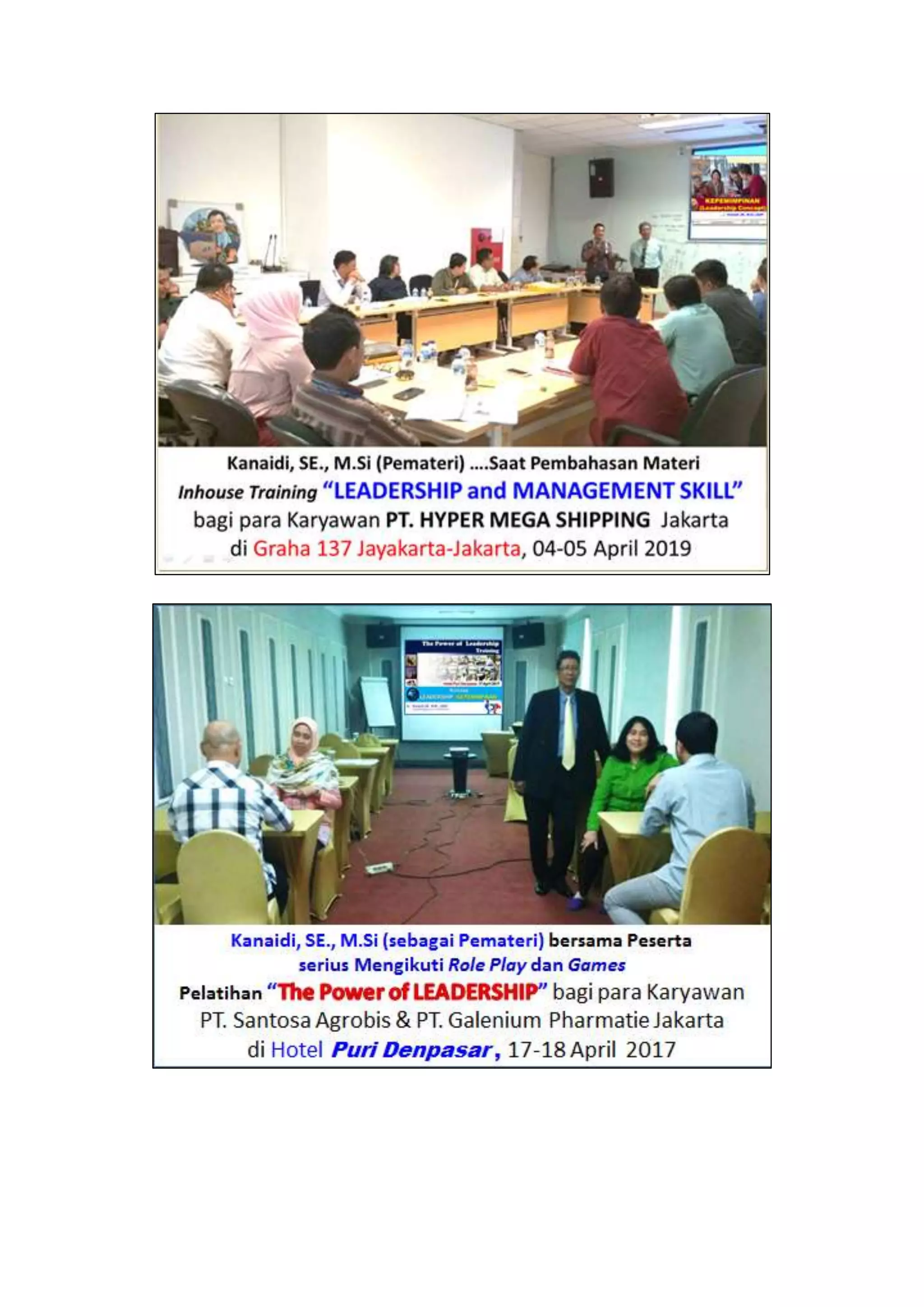 Silabus Training "Effective LEARNING and DEVELOPMENT PROGRAM" | DOCX