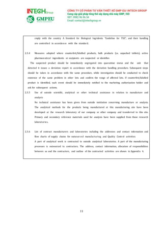 Bộ Site master file theo tiêu chuẩn GMP Nhật Bản | PDF