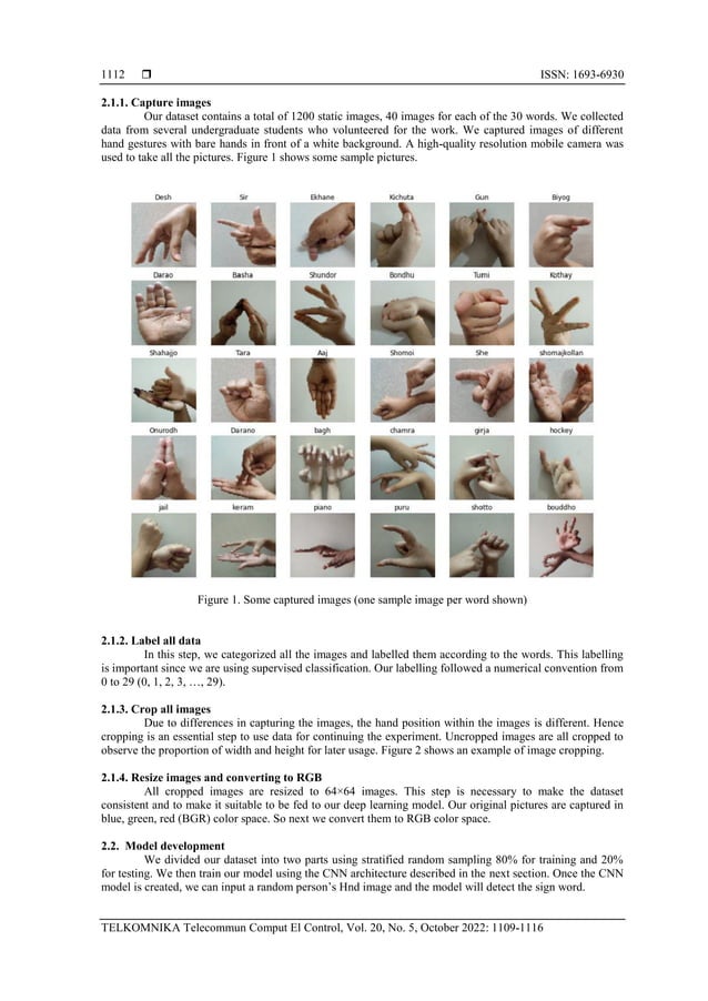 Static-gesture word recognition in Bangla sign language using ...