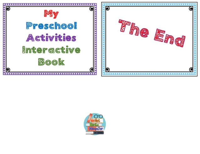 19 My Preschool Activities Pdf