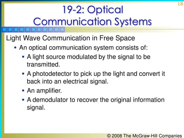 Principles of Electronic Communication System - Chapter 19 | PPT