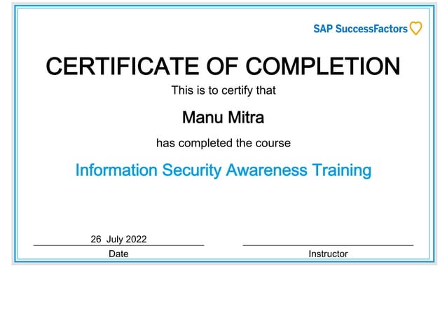 19. Information Security Awareness Training | PDF