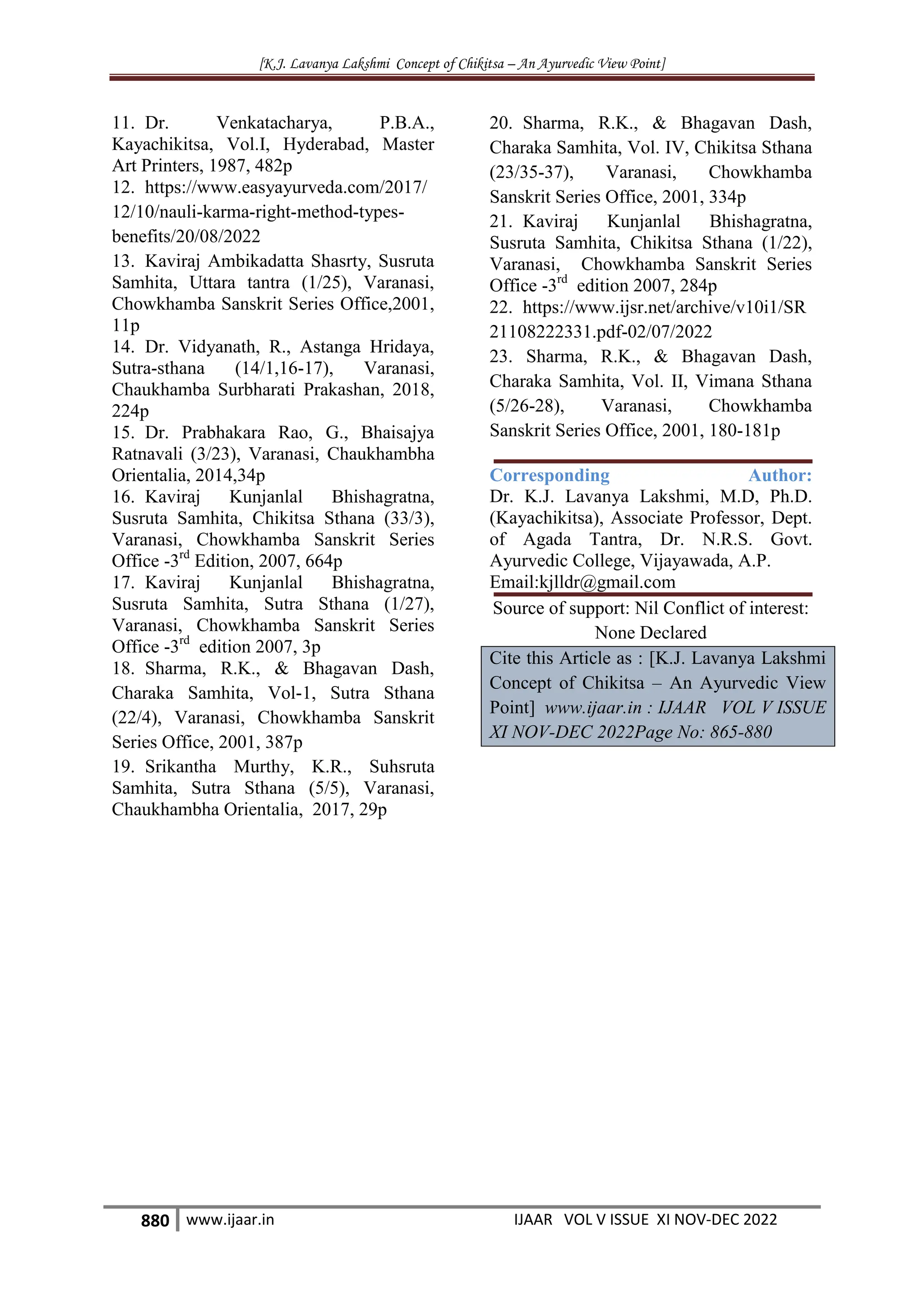 AYURVEDIC MANAGEMENT OF MANASIKA ROGA WITH REFERENCE TO ACHARA RASAYANA ...