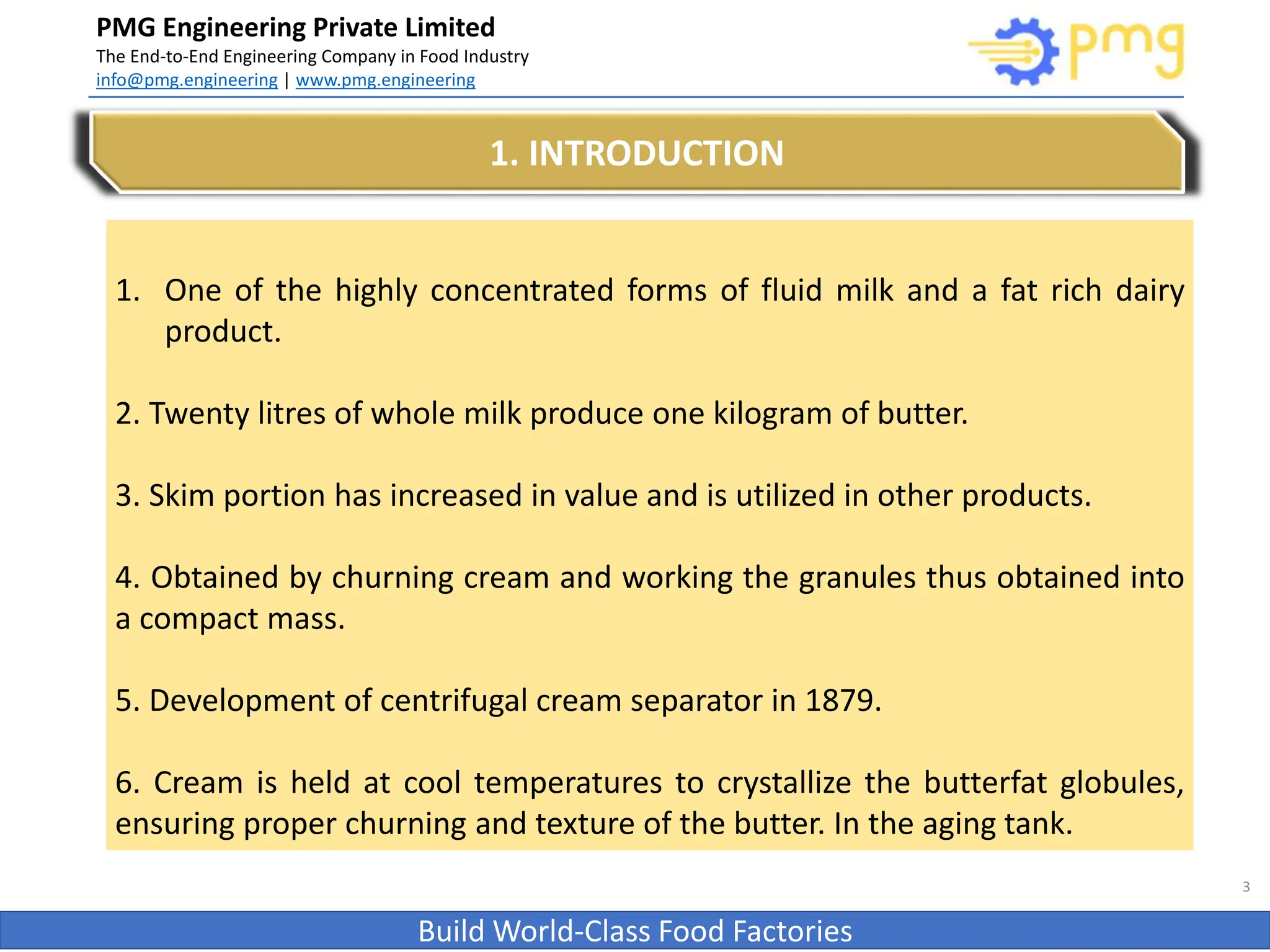 Butter Manufacturing Equipment.pptx...... | PPTX