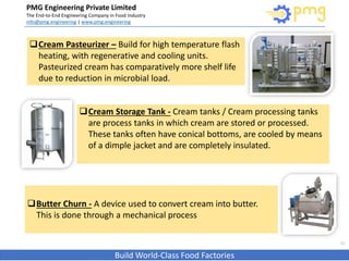 Butter Manufacturing Equipment.pptx...... | PPTX