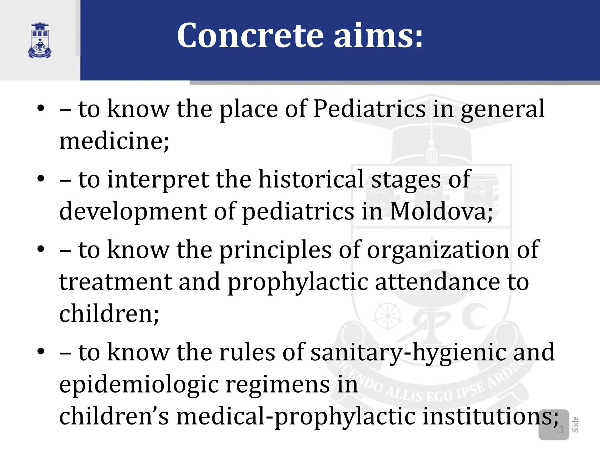 Pediatrics - branch of medicine explanation | PDF