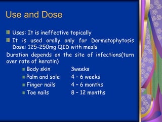 19. ANTI FUNGAL AGENTS - students Copy.ppt