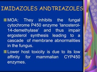 19. ANTI FUNGAL AGENTS - students Copy.ppt