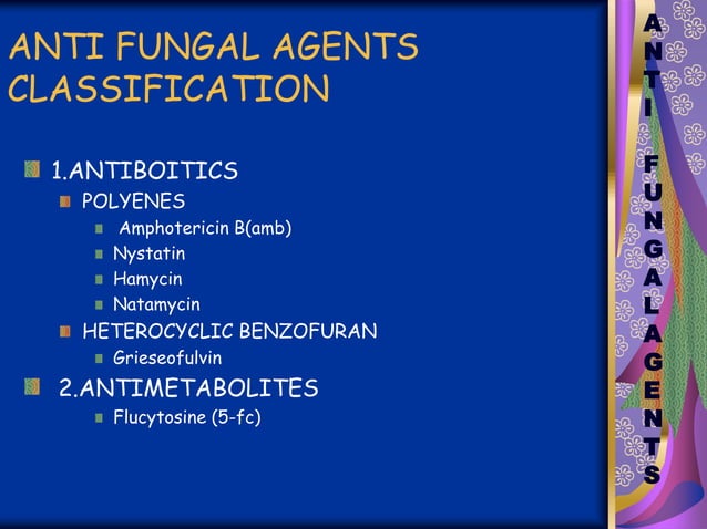 19. ANTI FUNGAL AGENTS - students Copy.ppt | Free Download