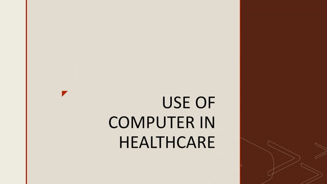 COMPUTER USE IN MEDICAL FIELD .pptx