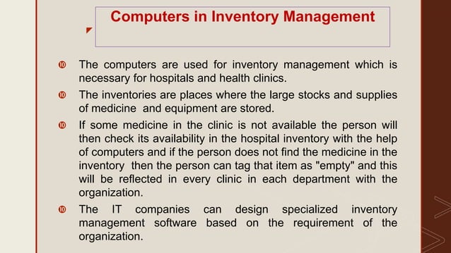COMPUTER USE IN MEDICAL FIELD .pptx
