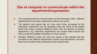 COMPUTER USE IN MEDICAL FIELD .pptx