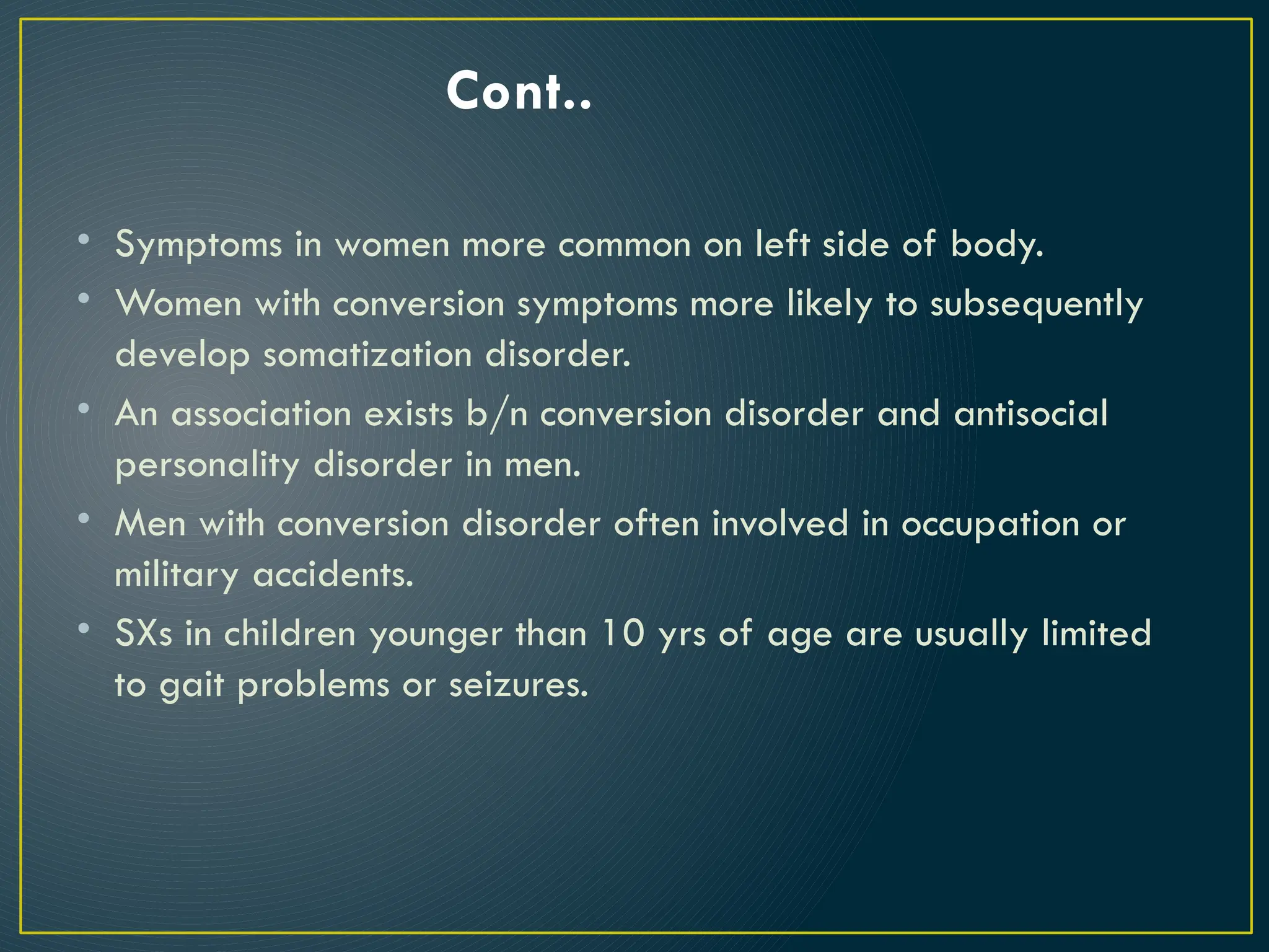 19. Conversion Disorder & Hypochondriasis.pptx