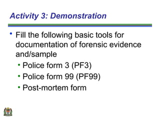 19.0 TOOLS FOR DOCUMENTATION OF RORENSIC EVIDENCE.pptx