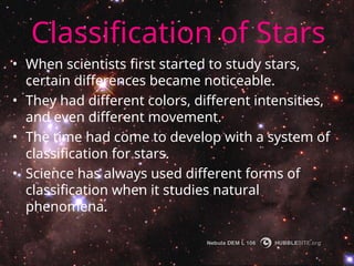 19.1Stars.powerpoint lessontscience grade 6 | PPT
