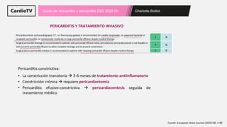 Guías de miocarditis y pericarditis ESC 2025 (II) | PDF