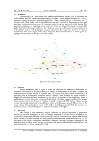 Mobile gaming in education: a bibliometric analysis of trends and ...