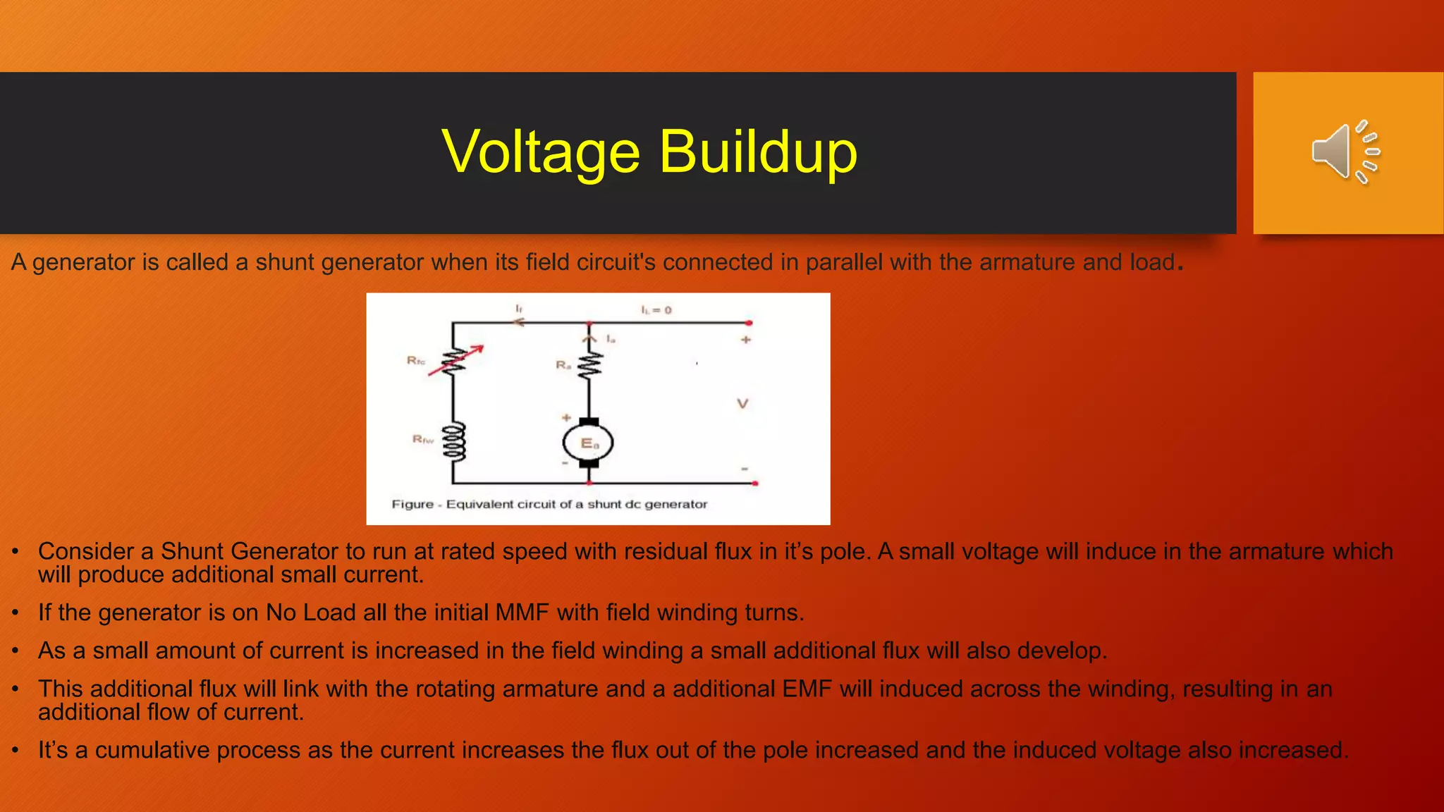 Armature Winding and Voltage Buildup | PPTX