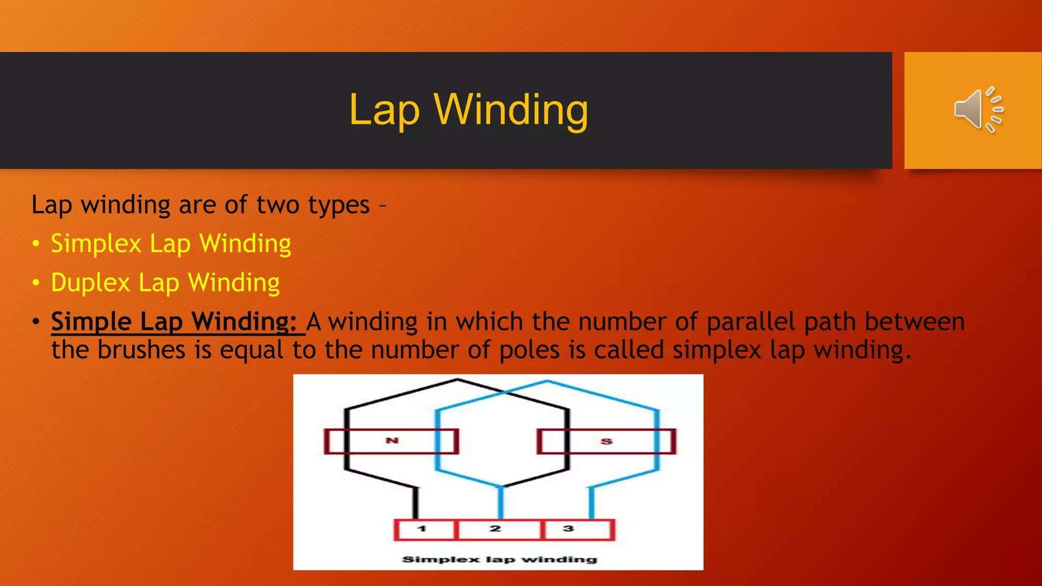 Armature Winding and Voltage Buildup | PPTX