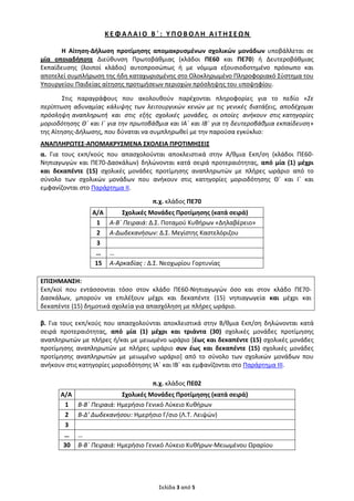 Όσα θέλετε να ξέρετε για τις αιτήσεις των δυσπρόσιτων σχολείων | PDF