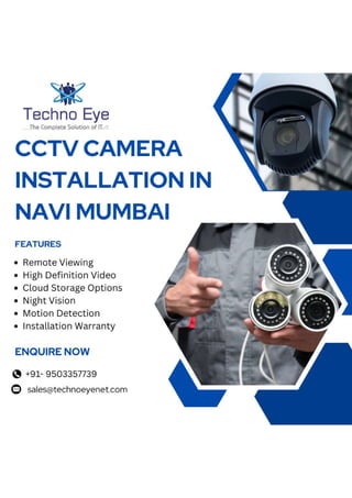 CP Plus CCTV Camera Dealer in Pune, Mumbai and Thane - TechnoEye | PDF