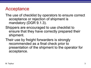 19 IATA Acceptance | PPT
