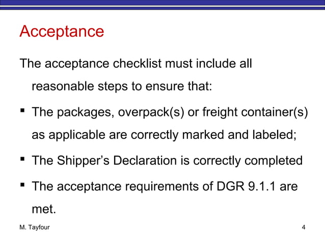 19 IATA Acceptance | PPT